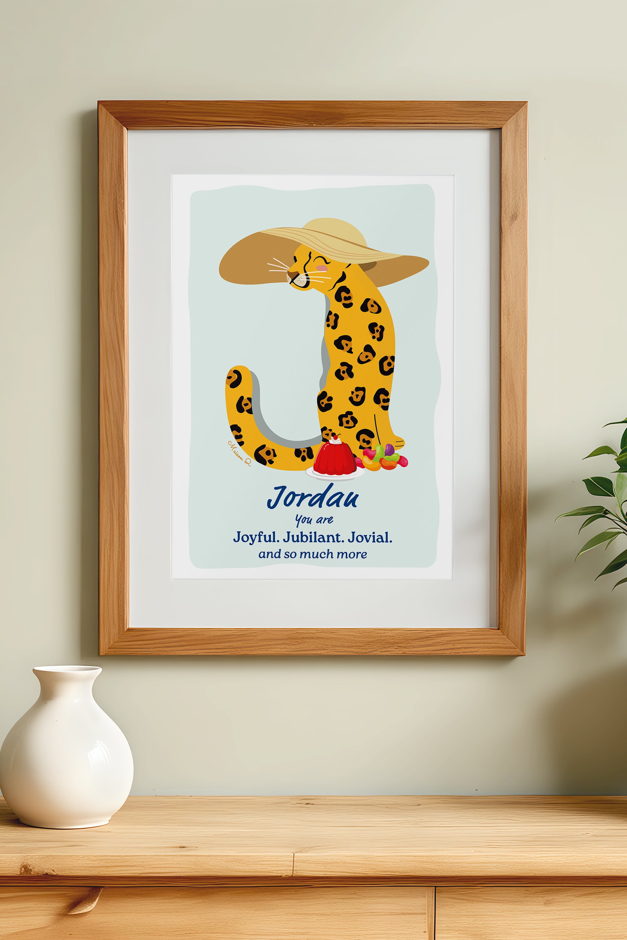 Alphabet J Poster – Maison Q