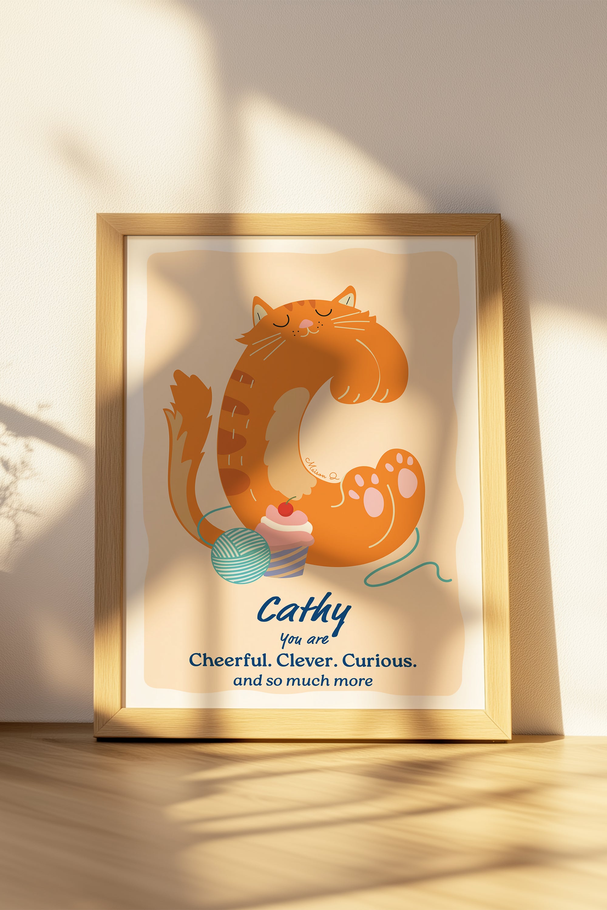 Alphabet C Poster – Maison Q