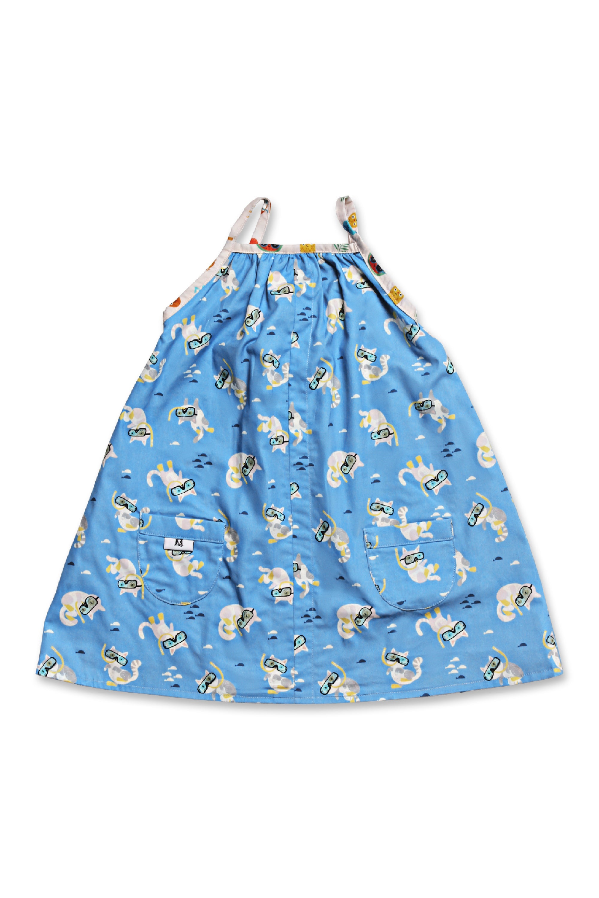 Scubacats Reversible Sundress – Maison Q